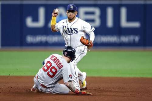 Arozarena hits 3-run homer as surging Rays beat Red Sox, 8-4