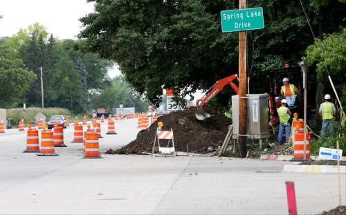 Frustration mounts as Route 53 construction drags on