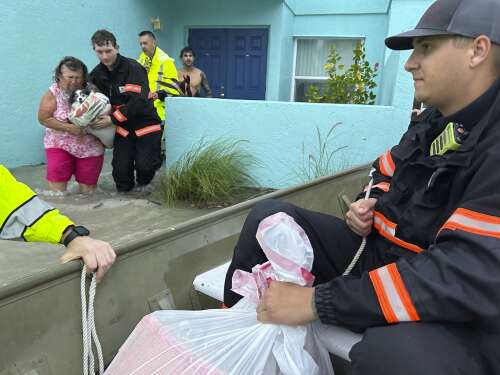 Rescuers race to free people trapped by Hurricane Helene after storm ...
