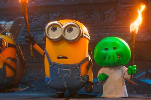 ‘Minions & Monsters’ is a very yellow mash note to Hollywood