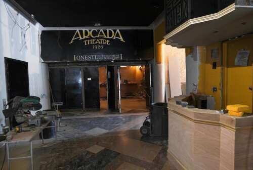 Renovated Arcada Theatre could reopen by Labor Day