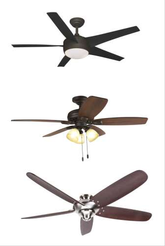 Ceiling fans that give style a whirl