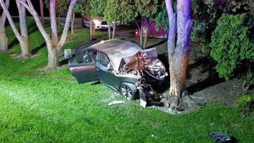 Wauconda crash sends 28-year-old man to hospital