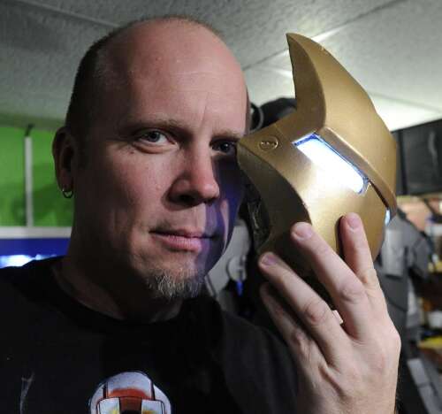 The man behind the mask: Vernon Hills man becomes an Iron Hero