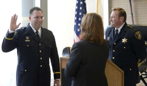 Police force says hello and goodbye on the same day