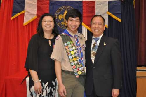 Eagle Scout Mason Wang Day