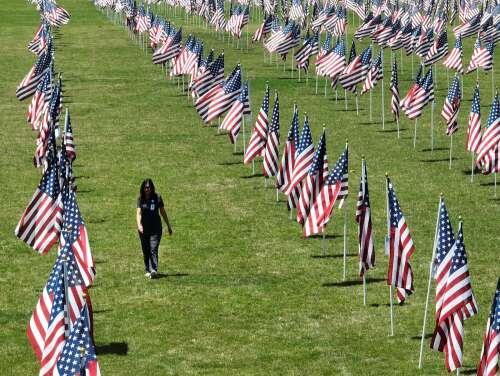Fireworks and flags fan pre-Fourth of July festivities