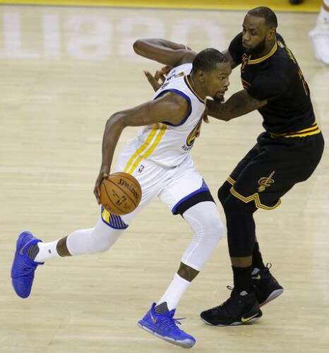 Tired talk: LeBron dunks idea he's worn out guarding Durant