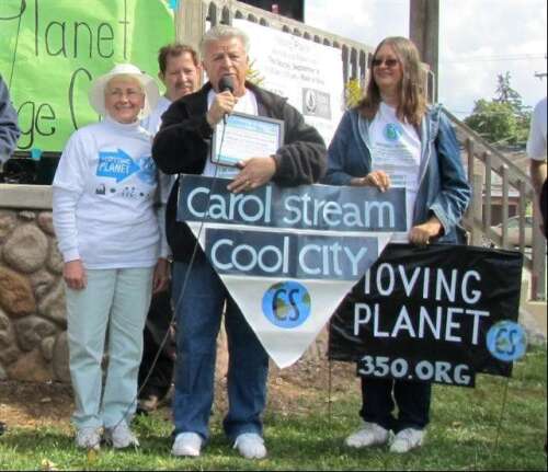 Carol Stream woman takes lead in protecting environment