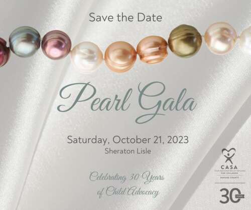 DuPage CASA celebrating 30 years of child advocacy at 'Pearl Gala' Oct. 21