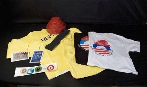 Devo donates red 'energy dome' hat to Ohio museum