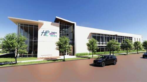Demolition begins to make way for new Helen Plum Library in Lombard