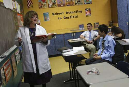 All Saints teacher uses creativity to decode math