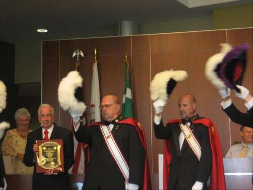 Scanlon family honored in Wheeling