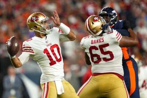 49ers host Rams in rematch of NFC title game
