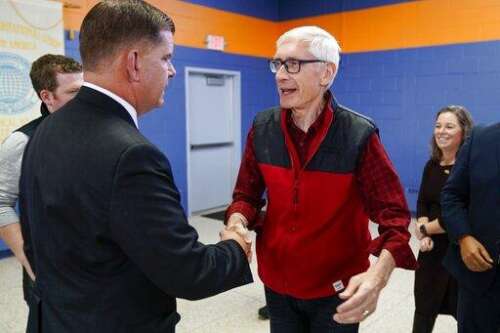 Wisconsins Evers In 2nd Term Bid Says Democracy At Stake