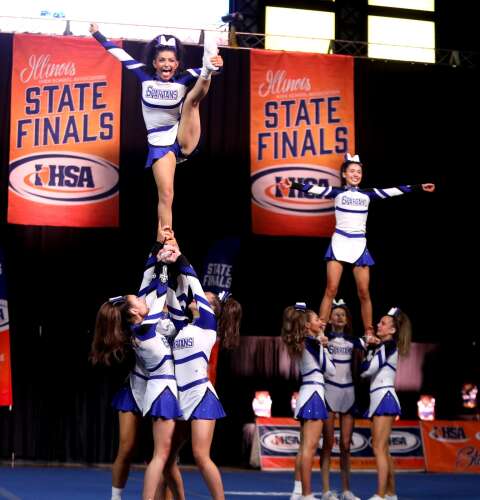 Top Illinois Cheer Squads Battle at Grossinger Motors Arena