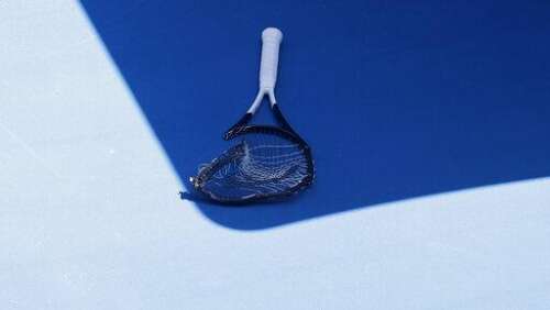 Tennis players can cause quite a racket by smashing rackets