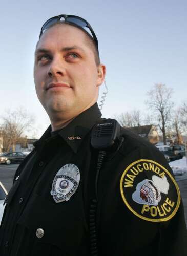 Wauconda police honors fallen officer