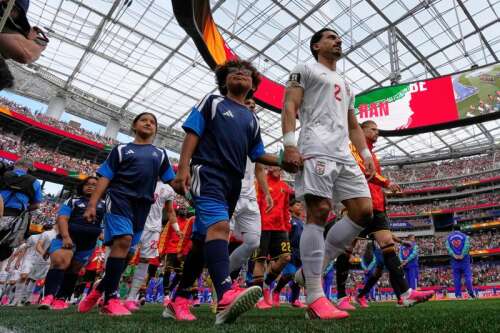 Iran's challenges at World Cup swirl outside draw with Belgium