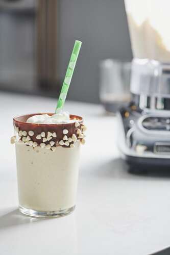 Boozy or not, that leftover eggnog makes a great milkshake