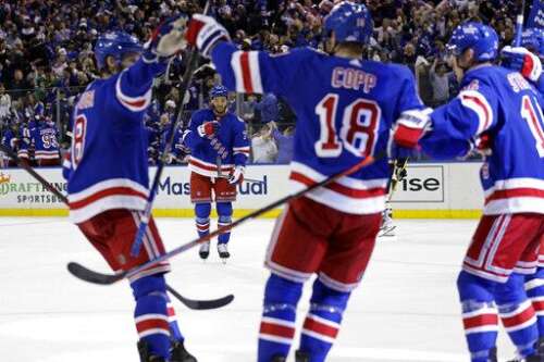 Panarin lifts Rangers past Penguins 4-3 in OT in Game 7