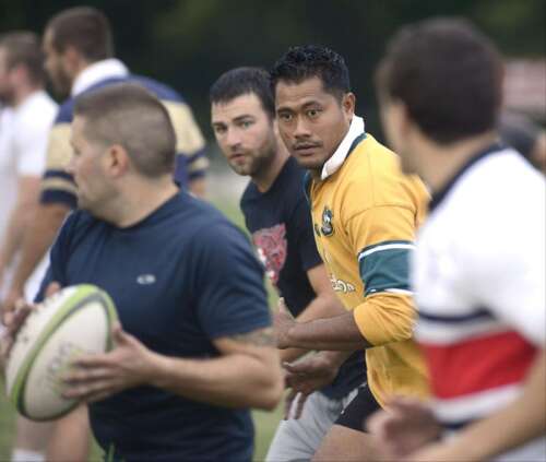 Moving Picture: Samoan at home on Fox Valley rugby team