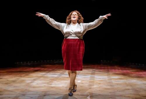 What a homecoming: Broadway vet Lucia Spina dazzles in Marriott's ...