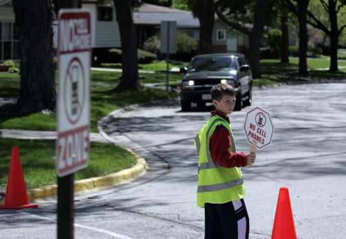 Chronic distracted driver, crossing guard know texting dangers firsthand