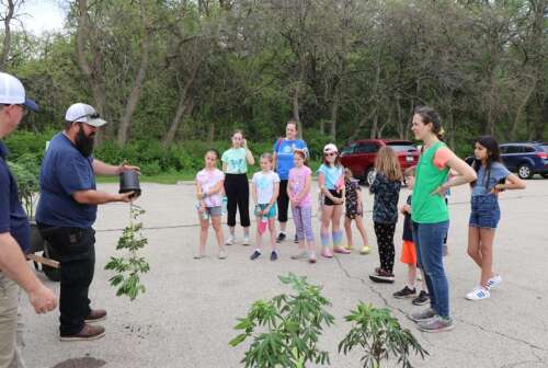 Girl Scouts' tree planting project puts focus on clean air awareness