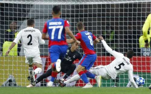 Real Madrid's poor form continues with loss at CSKA Moscow