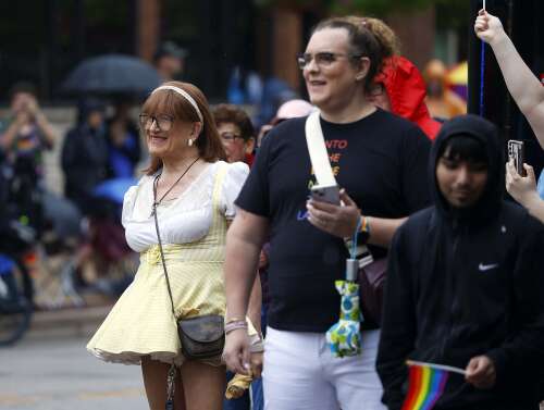 Colorful spirit shines through rain at second annual Elgin Pride Parade ...
