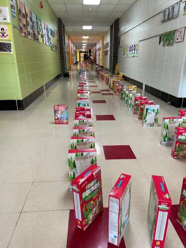 Hersey teams with Indian Grove for Cereal Box Domino Challenge