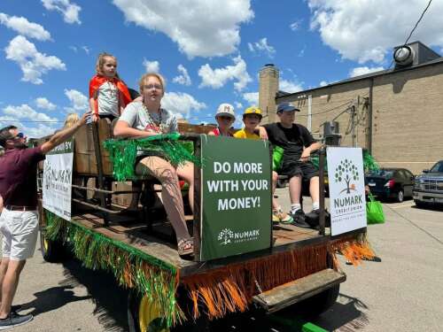 NuMark Credit Union walks in two parades in one weekend