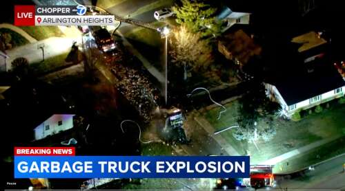 Police: Garbage truck fire touches off explosion of CNG fuel tank in ...