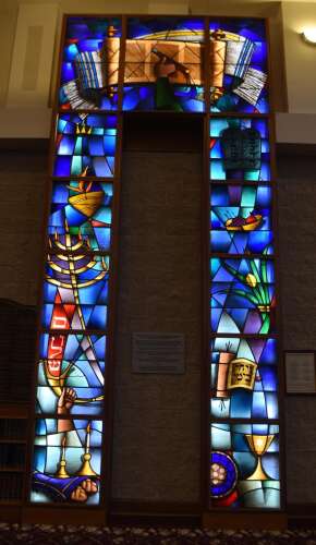 'A hidden gem': Rescued Jewish stained glass collection exists right ...