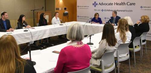 Nancy Pelosi hears about providers' fears about reproductive rights at ...