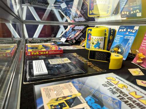 Arcade Age Exhibit visits Schaumburg Library