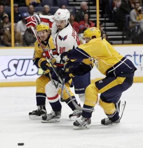 Nashville Predators score 3 in 2nd period, beat Capitals 5-2