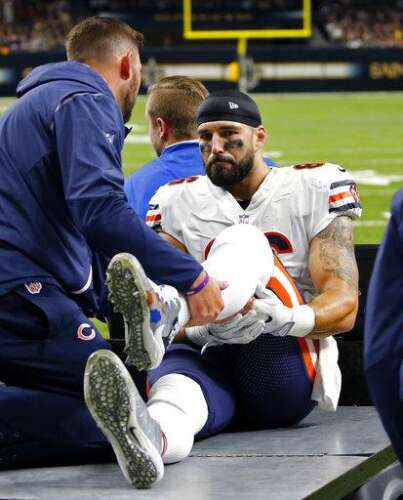 Bears tight end Zach Miller counts blessings after injury
