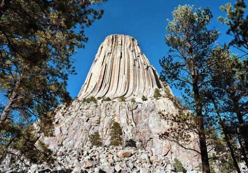 Devils Tower: Legends surround giant rock butte's formation