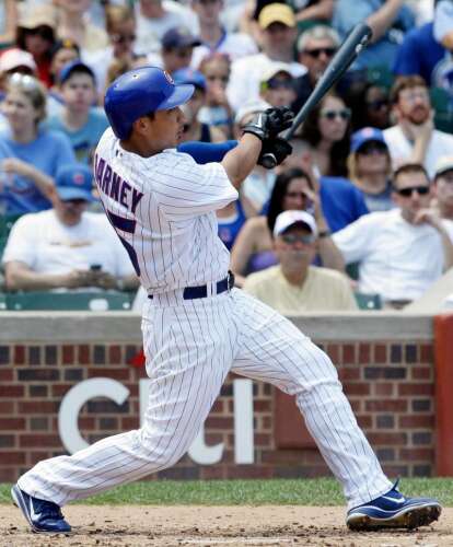 Barney doing it all at second base for Cubs
