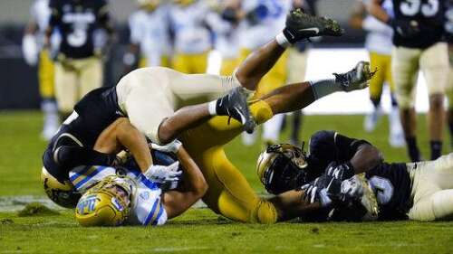 Broussard, Colorado beat UCLA 48-42 to begin Dorrell Era
