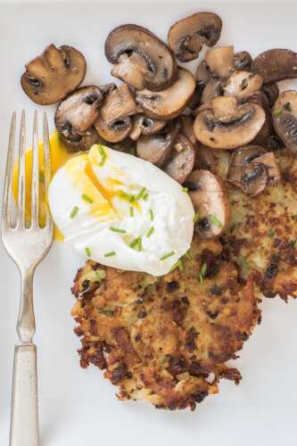 Rosti With Mushrooms