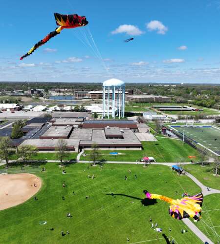 Hundreds of kites soar over Wheaton’s Graf Park
