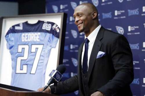 Titans retiring numbers of Eddie George, late Steve McNair