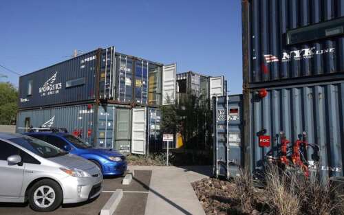 Shipping containers offer welcome homes in Phoenix