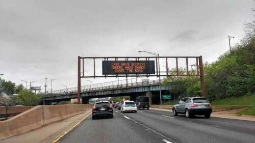 IDOT reinvents traffic signs - no ketchup allowed