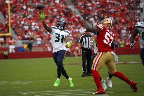 Seahawks fall flat vs. 49ers after emotional Week 1 win