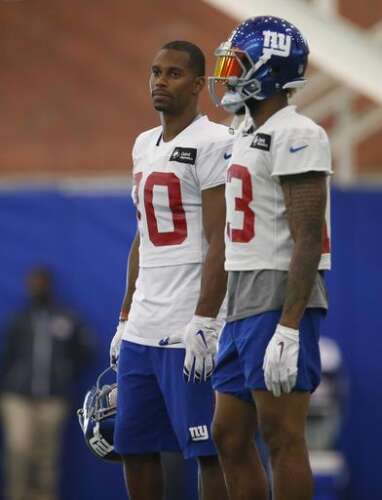 Beckham OK after being cleated at Giants practice